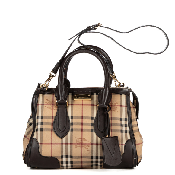 Burberry | Bags | Burberry Medium Zip Tote In Beigebrown Haymarket ...